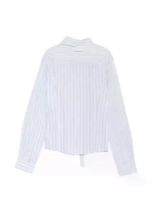 Andersson Bell Striped Gathered Shirt