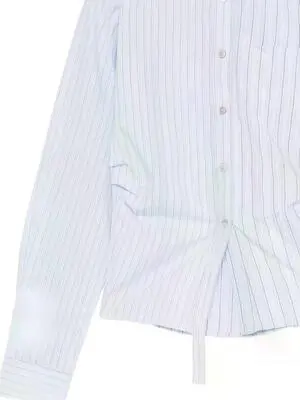 Andersson Bell Striped Gathered Shirt