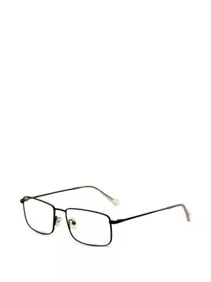 Armani Exchange Matte Rectangle Frame Eyeglasses - Green