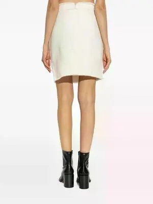 Max Mara Abile Frayed Skirt