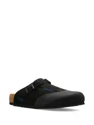 BIRKENSTOCK Boston Adererror Buckle-fastening Mules
