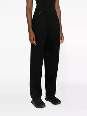 MACRON Logo-plaque Pleated Trousers