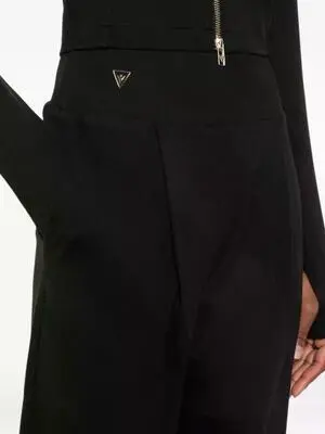 MACRON Logo-plaque Pleated Trousers