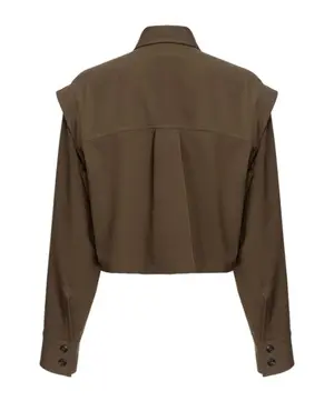 Pinko Collared Long-sleeved Shirt