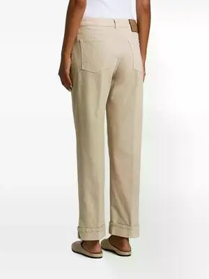 Peserico Turn-up Cuff Trousers