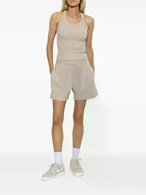 Nike Ribbed-knit Racerback Top - Neutrals