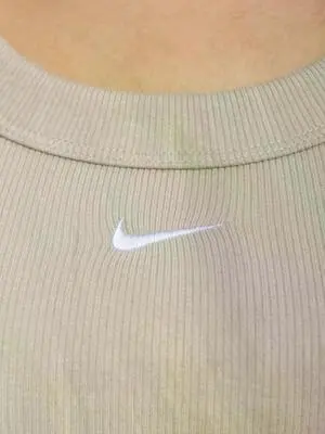 Nike Ribbed-knit Racerback Top