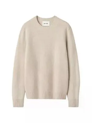 Soft Goat Crew-neck Cashmere Sweater - Neutrals