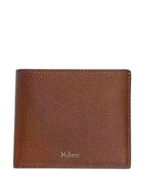 Mulberry Grainy Leather Bi-fold Wallet - Brown