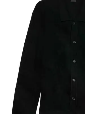BOSS Logo Patch Knit Cardigan