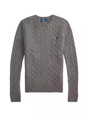 Polo Ralph Lauren Cable-knit Embroidered Logo Sweater