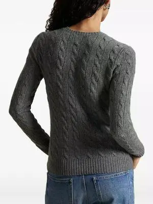 Polo Ralph Lauren Cable-knit Embroidered Logo Sweater
