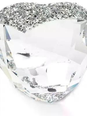 SWAROVSKI Crystal-embellished Heart Figurine