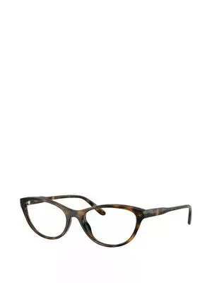 VOGUE EYEWEAR Tortoiseshell-effect Cat-eye Glasses - Brown
