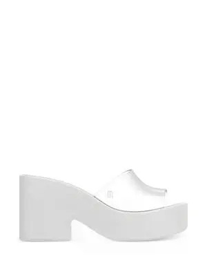 Melissa Posh Platform Sandals - White