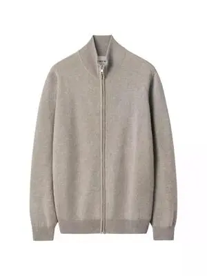 Soft Goat Soft Goat Zip-Up Cashmere Sweater Neutrals