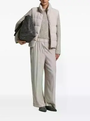 Peserico Quilted Corduroy Gilet