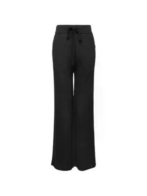CLUB21 COLLECTION Knitted Wide-leg Track Pants
