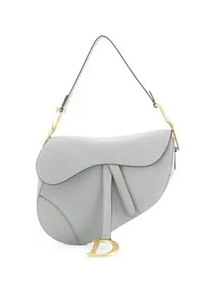Dior Saddle Handbag Leather Medium Shoulder Bag