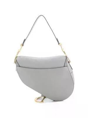 Dior Saddle Handbag Leather Medium Shoulder Bag