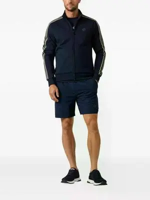 HACKETT LONDON Side-stripe Zip-up Sweatshirt