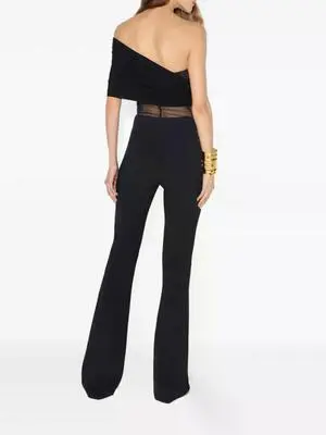 Elisabetta Franchi One-shoulder Draped Bodysuit