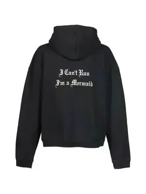 JUN/NAKAYAMA Graphic Print Zip-up Hoodie