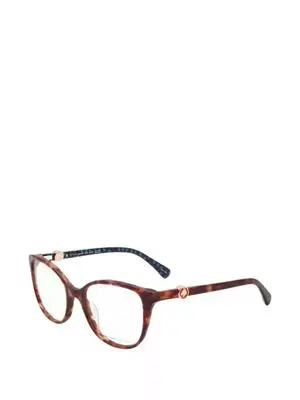 Kate Spade New York Taya Tortoiseshell-effect Glasses - Brown