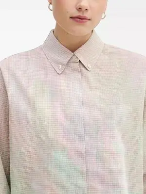 MOS MOSH Mmbritze Check-pattern Button-down Shirt