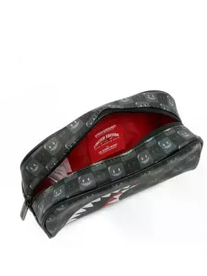 SPRAYGROUND Shark Mouth Check-print Pouch