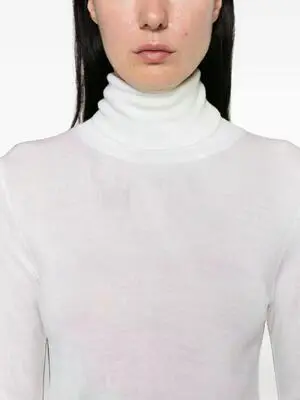 EMERSON RENALDI Fine Knit Roll Neck Sweater