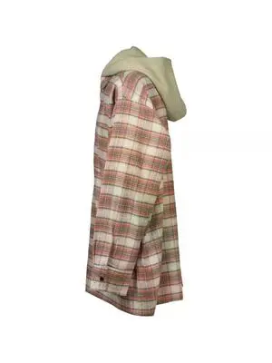 JUN/NAKAYAMA Check Hooded Shirt