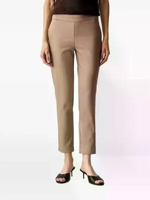 MORGAN Slim-fit Tailored Trousers - Neutrals