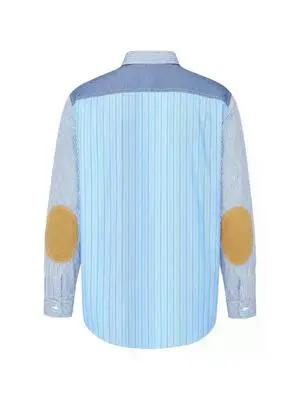 Junya Watanabe Striped Patch-detail Shirt