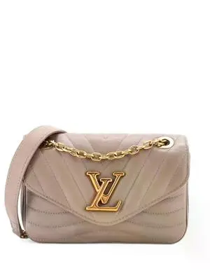 LOUIS VUITTON New Wave Chain Bag Nm Quilted Leather Pm - Neutrals