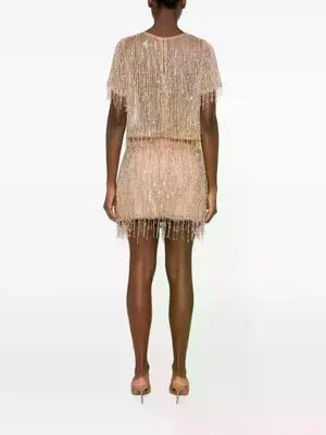 Aje Glisten Embellished Skirt