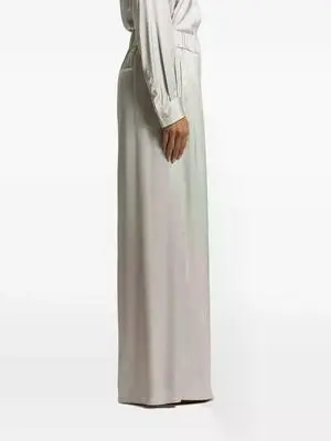 Peserico Elasticated Waistband Wide-leg Trousers
