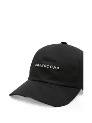 Rick Owens Embroidered Logo Baseball Cap