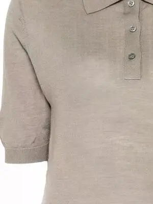 Studio Nicholson Fine-knit Polo Shirt