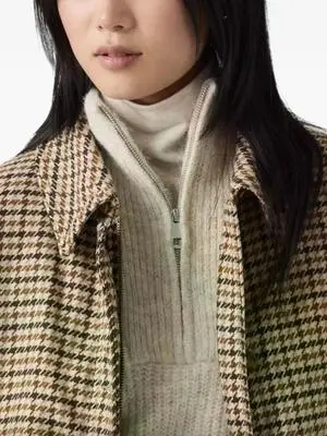 LEVI'S Billie Faux-fur Collar Houndstooth Jacket