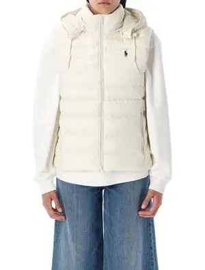 Polo Ralph Lauren Padded Sleeveless Gilet With Removable Hood - No