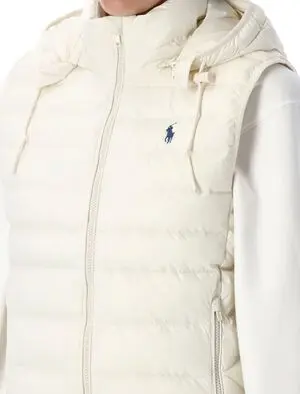 Polo Ralph Lauren Padded Sleeveless Gilet With Removable Hood - No