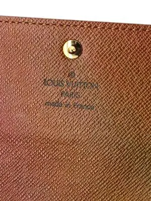 LOUIS VUITTON Sarah Wallet Monogram Canvas Small Wallets