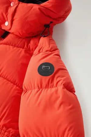 Woolrich Matt Hooded Down Jacket