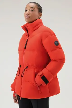Woolrich Matt Hooded Down Jacket