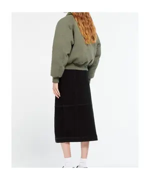 BARRIE Knitted Bomber Jacket