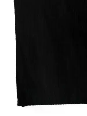 ALLUDE Ribbed-knit Midi Skirt