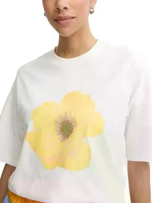 NEVER FULLY DRESSED Floral Print T-shirt