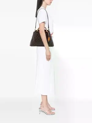 LOUIS VUITTON Monogram Montaigne Mm Satchel