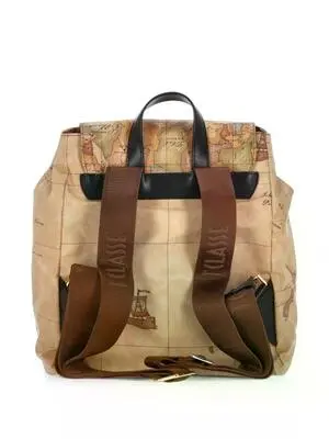 ALVIERO MARTINI 1° CLASSE Geo Classic Print Backpack